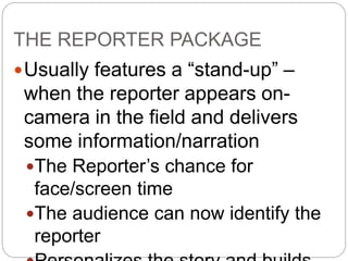 COMM 118 Basic TV Story Forms | PPTX