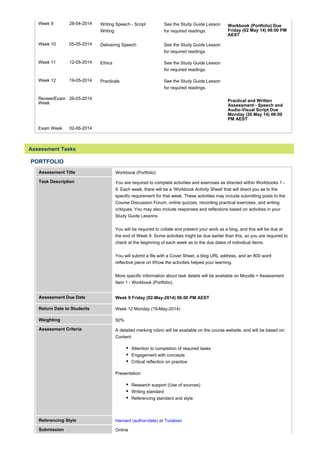 Comm12033 speech and script | PDF