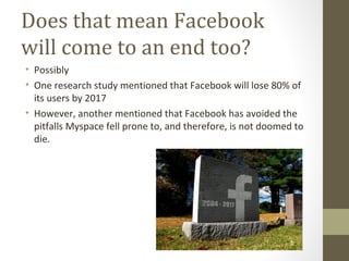 Facebook Vs. Myspace | PPT