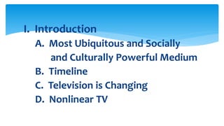 Comm 1307.002 chapter 8 (television, cable, and mobile video) | PPT