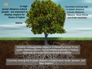 Hofstede Dimensions: Power Distance | PPTX