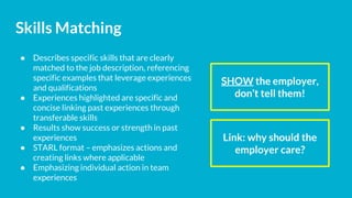 Tutorial 5: Resume & Cover Letter Peer Review (T27 & T34) | PPT