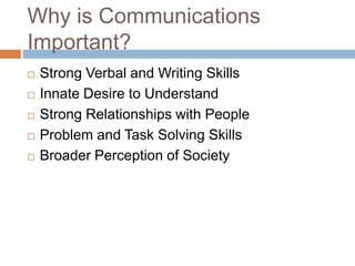 Communication PPT | PPTX
