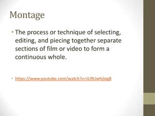 Montage | PPTX