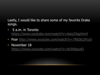 Drake | PPTX