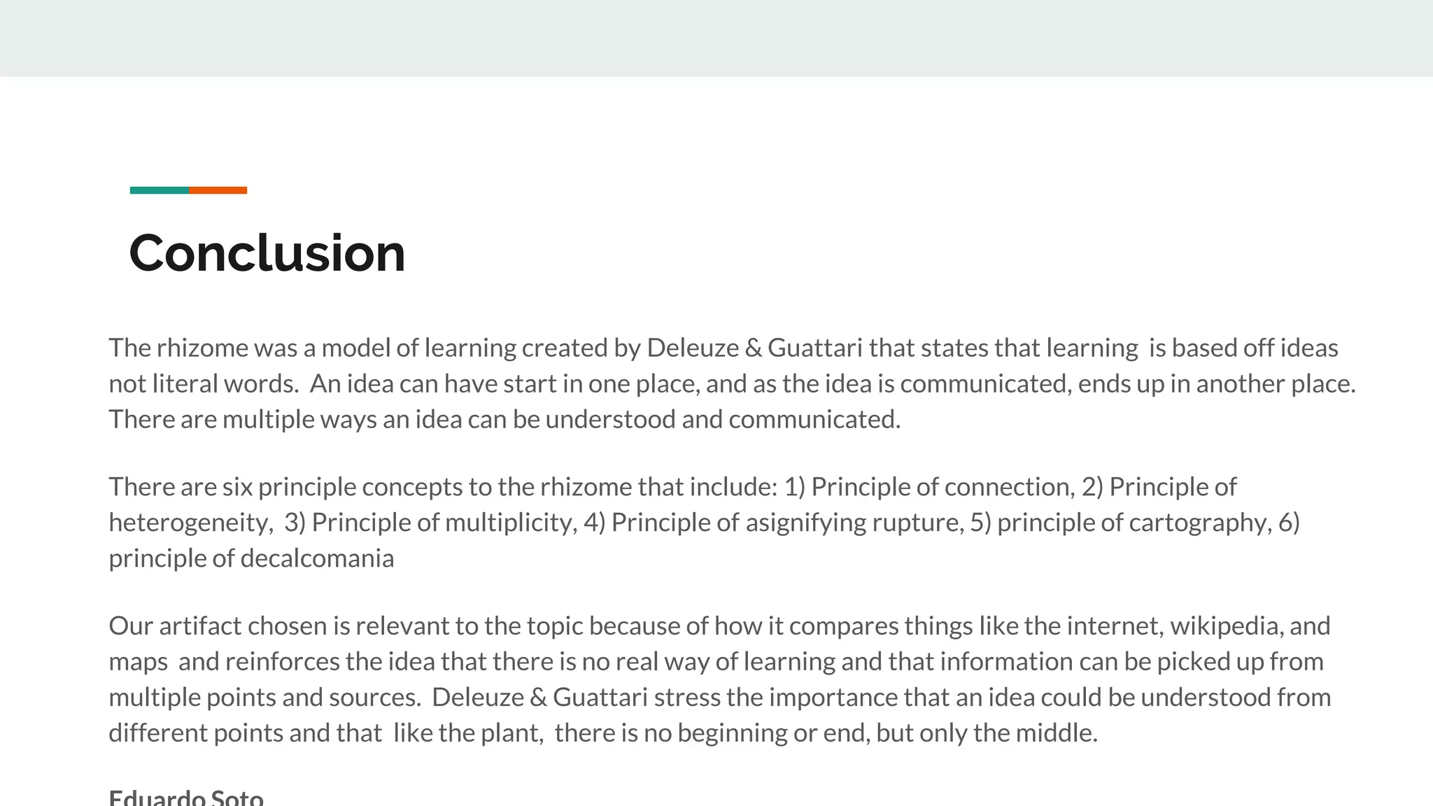 Rhizome | PPTX