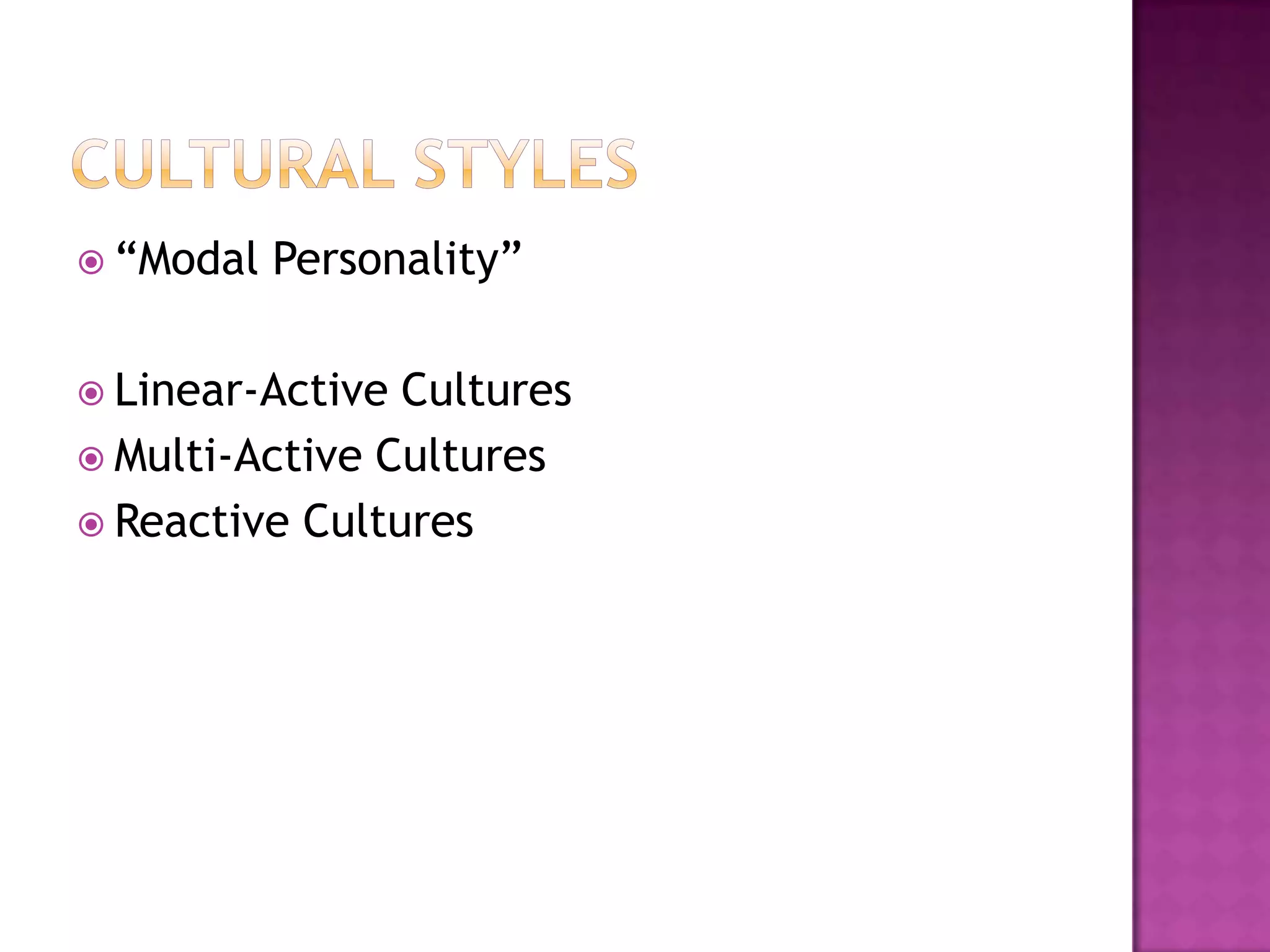 Cultural Influences on Context: The Educational Setting | PPTX