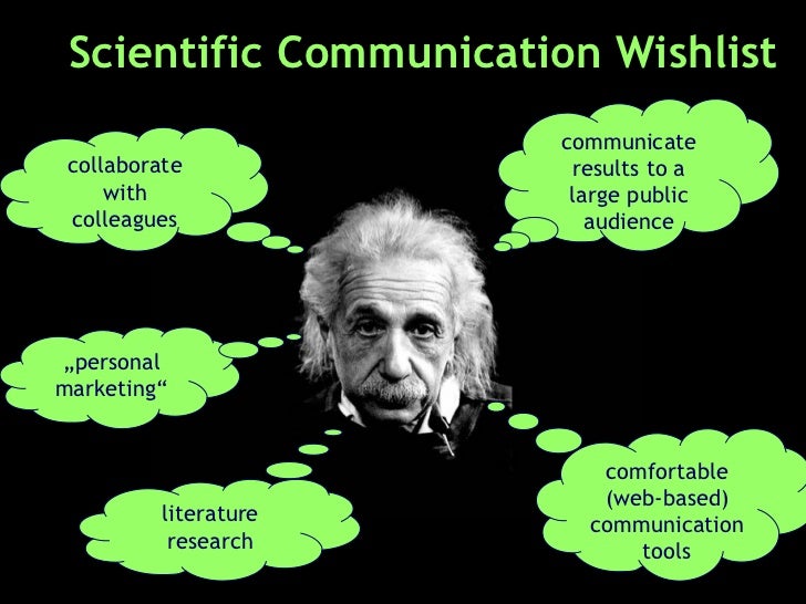 Web 2.0 and Scientific Communication