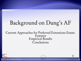 Algorithm Selection for Preferred Extensions Enumeration | PDF