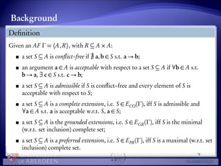 Algorithm Selection for Preferred Extensions Enumeration | PDF