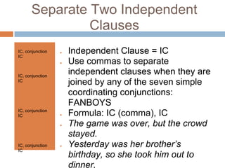 Comma clausesconjunctions.pptx