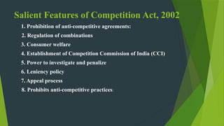 Module -Competition Act 2002.ppt Slides | PPTX