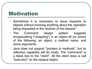 Command Design Pattern | PPT