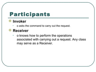 Command Design Pattern | PPT