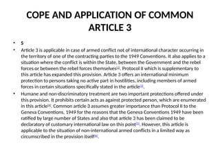 Common Article 3 of Geneva Convention.pptx