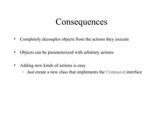 Command presentation on design pattern. | PPT