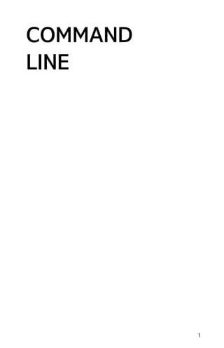 Command line | PDF