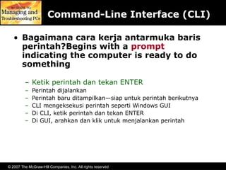 Windows command line function try at home | PPT