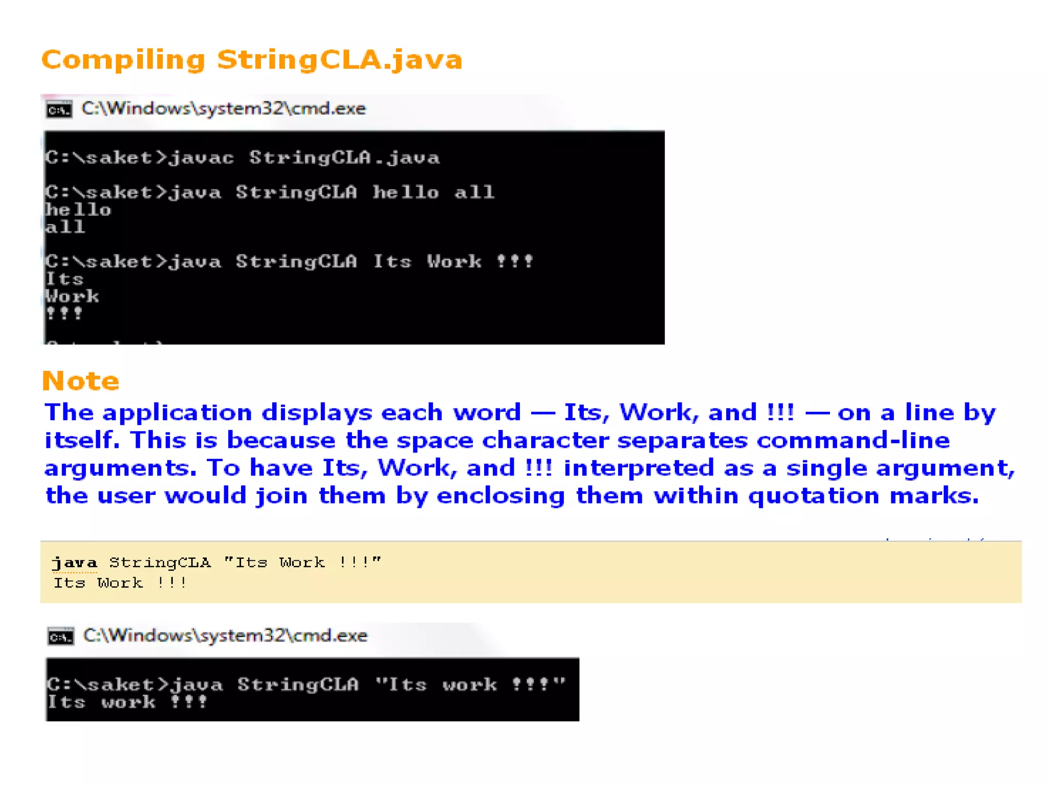 Command Line Arguments In Java Tutorial Pdf 8262