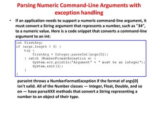 Command line-arguments-in-java-tutorial | PPT