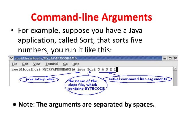 Command Line Arguments In Java Tutorial