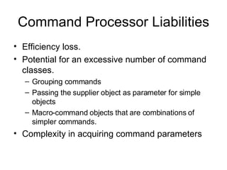 Command Pattern Geoff Burns 2006 Nov | PPT | Programming Languages | Computing