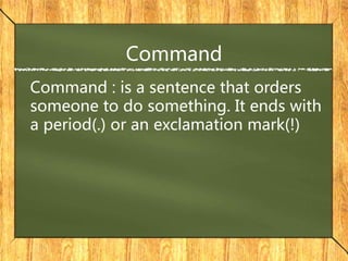 Command and request | PPTX