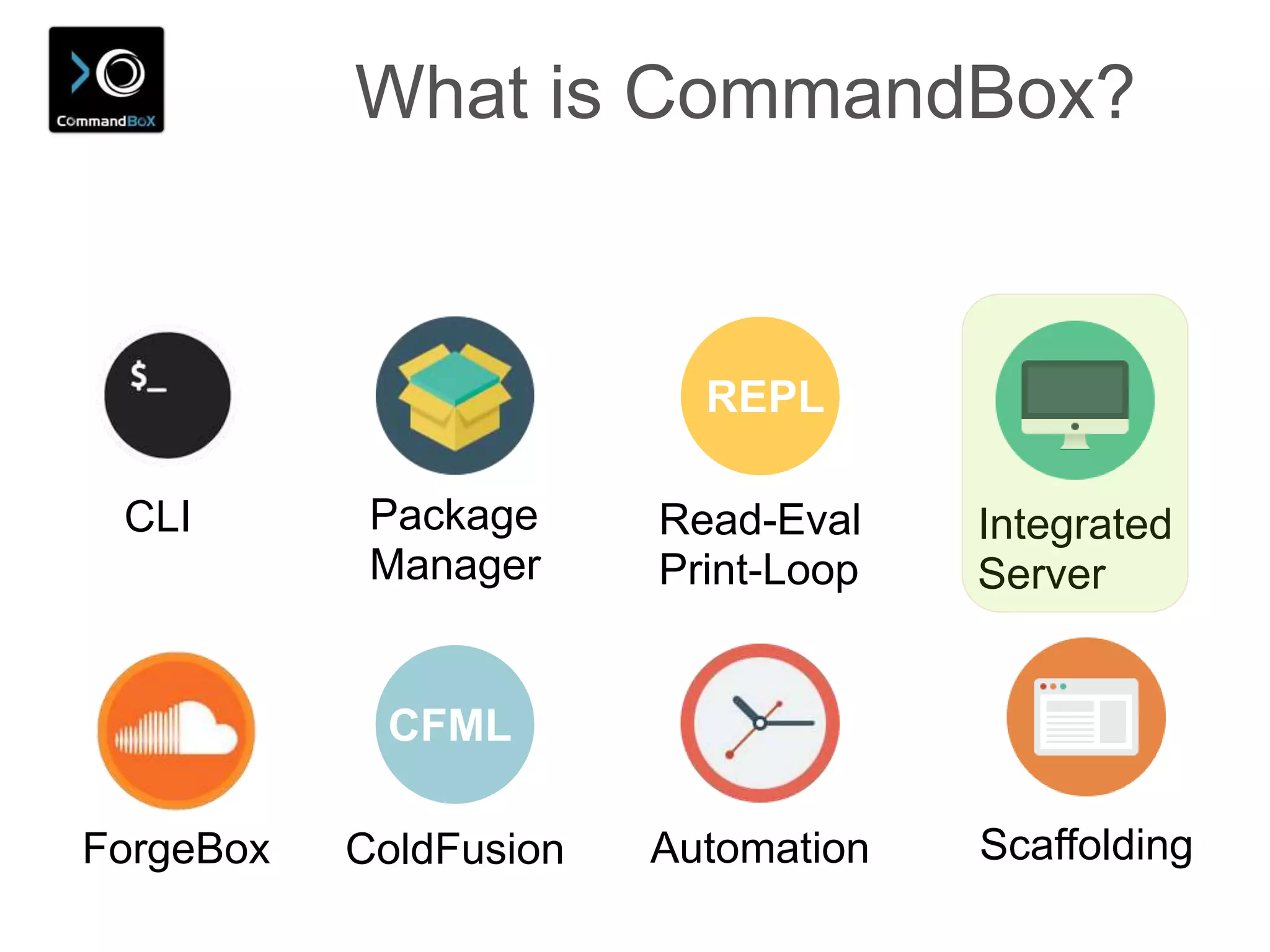 Command box, Package Manager, Automation, REPL | PPTX