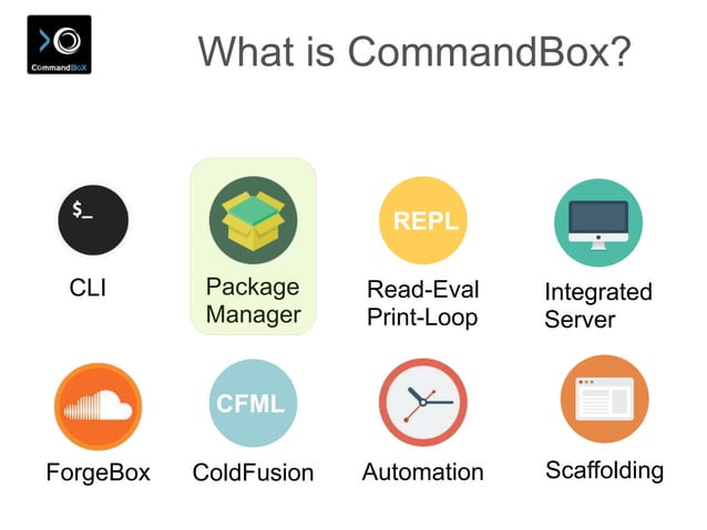 Command box, Package Manager, Automation, REPL | PPTX | Operating Systems | Computer Software ...