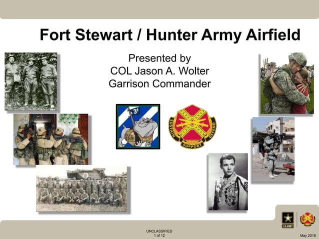 2018 Fort Stewart State of the Garrison | PPTX | Rail Travel | Travel Type