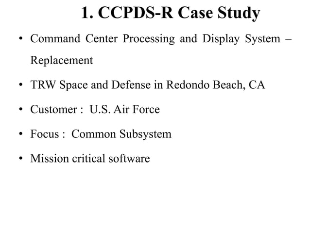 Command center processing and display system replacement (ccpds-r ...