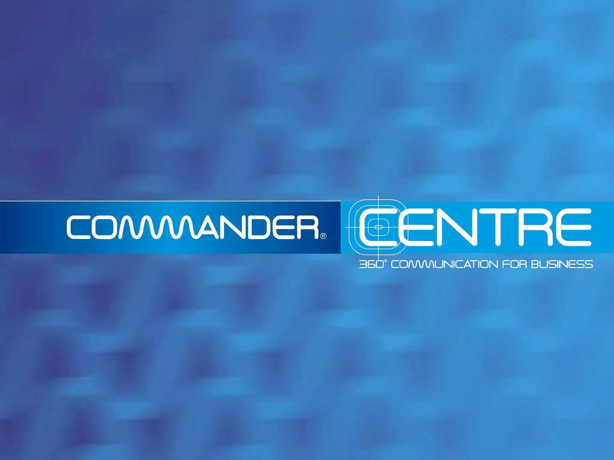 Commander Centre Presentation | PPT