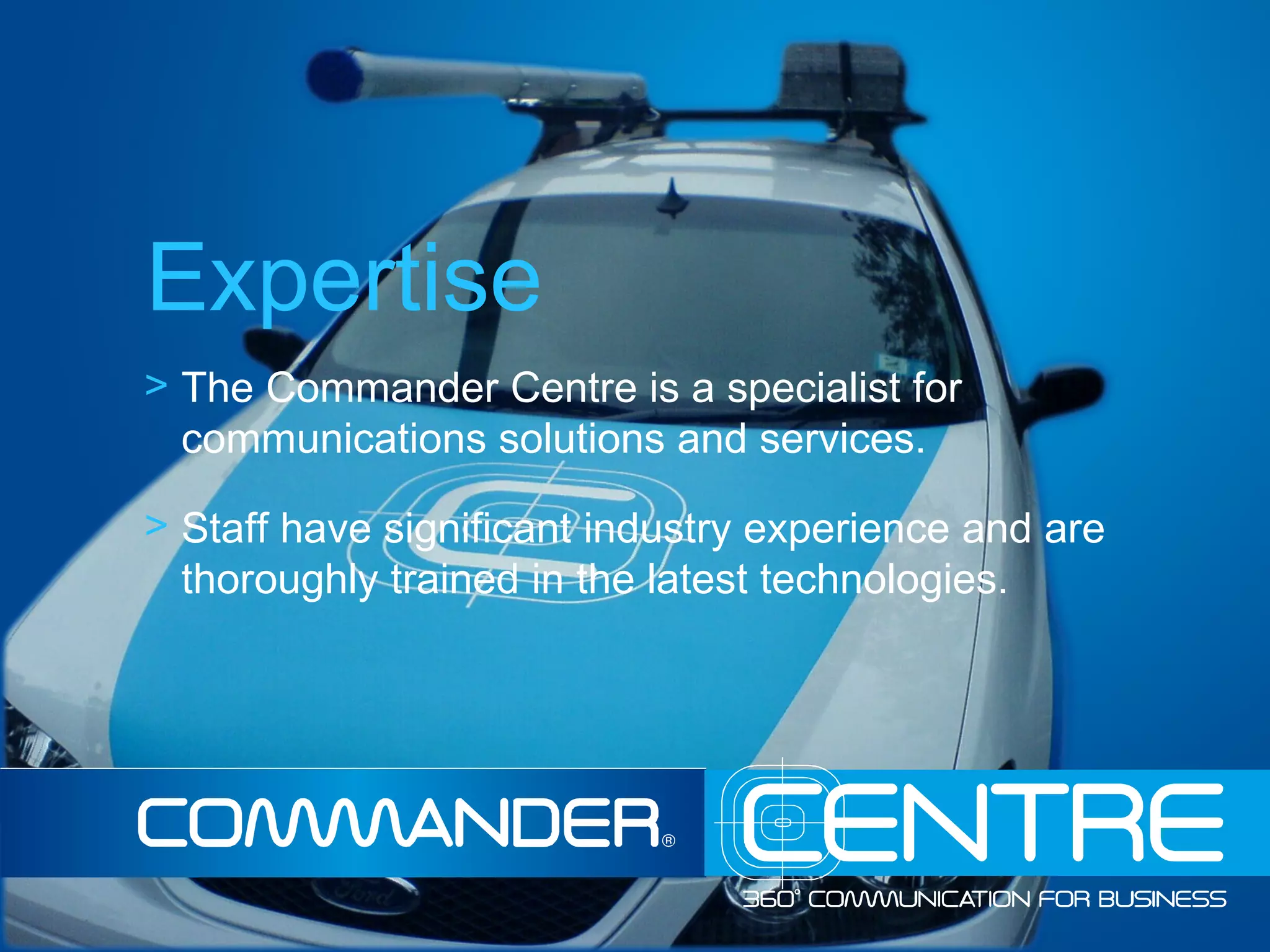 Commander Centre Presentation | PPT
