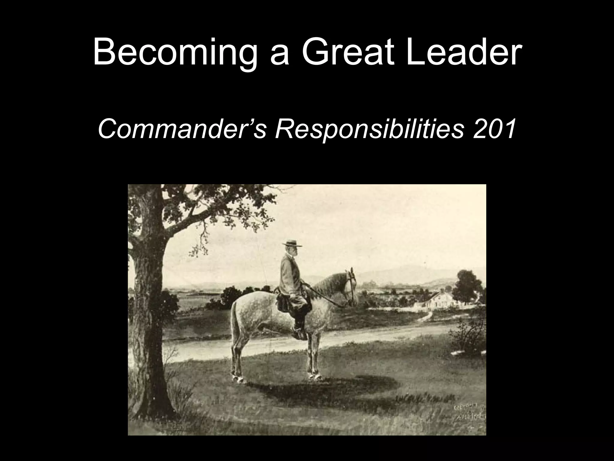 Commander's powerpoint 2 | PPT