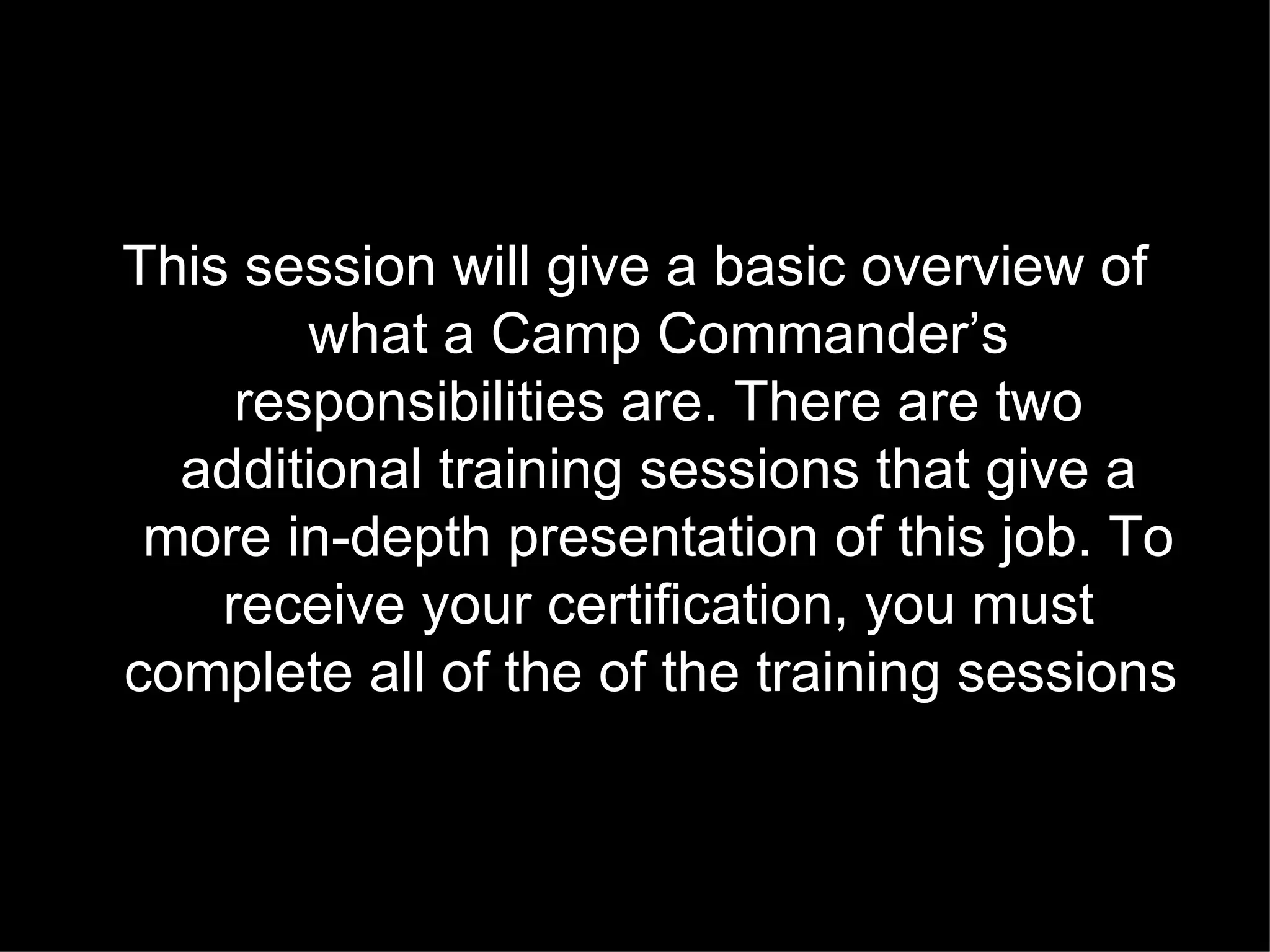 Commander's powerpoint 1 | PPT