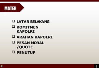 COMMANDER WISH KEPALA KEPOLISIAN 2019 .pptx