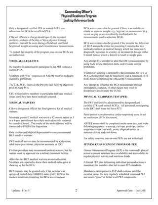 Commanding officer's desktop reference guide | PDF