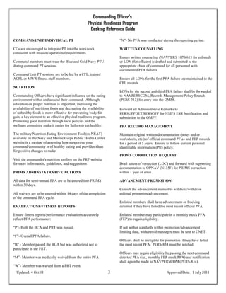 Commanding officer's desktop reference guide | PDF