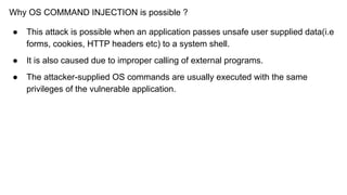 Command injection komal_armarkar | PDF | Operating Systems | Computer ...