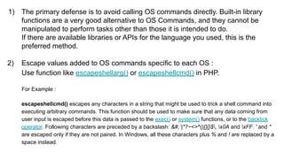 Command injection komal_armarkar | PDF