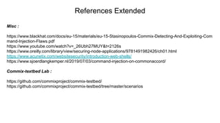 Command injection komal_armarkar | PDF