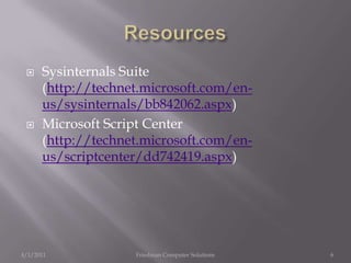 Command Line And Power Shell | PPTX | Operating Systems | Computer ...