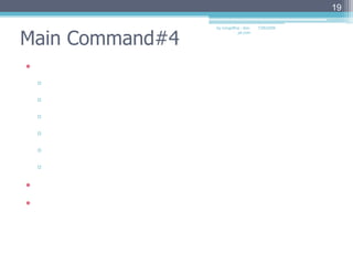 Command Line Design | PPT