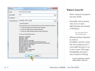 Attivare facilmente il Prompt dei comandi in Code::Blocks | PDF
