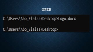 Command line in Windows.pptx