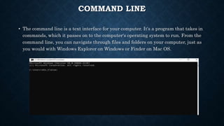 Command line in Windows.pptx