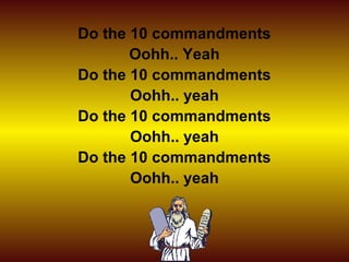 Commandments 1 to 10 | PPS