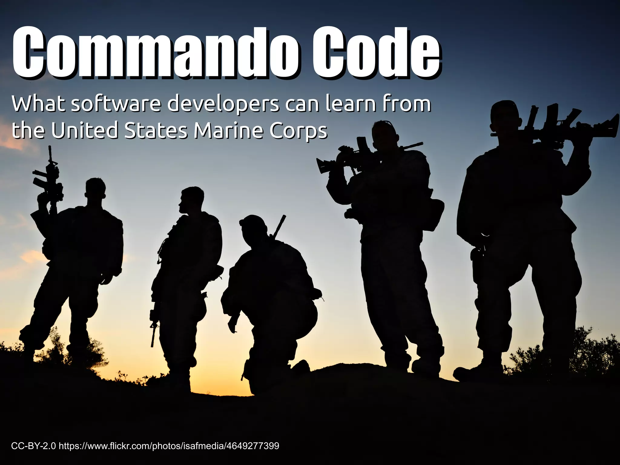 Commando code | PPT Commando code | PPT