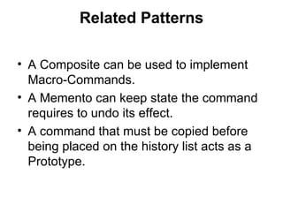 Command Pattern | PPT