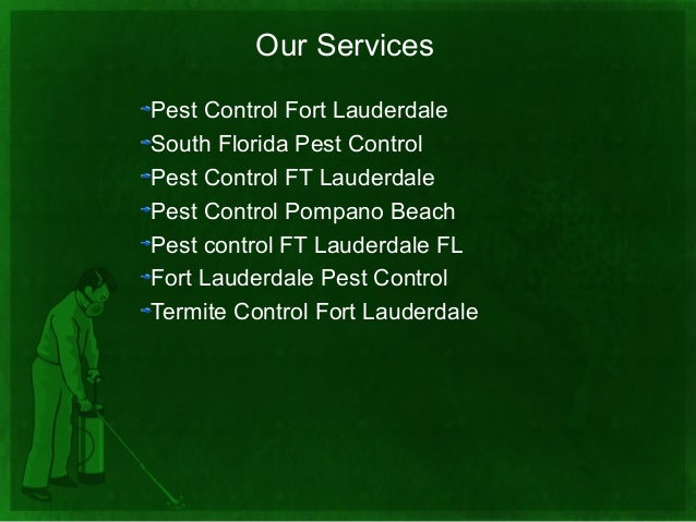 All Florida Pest Control Fort Lauderdale | Pest Control